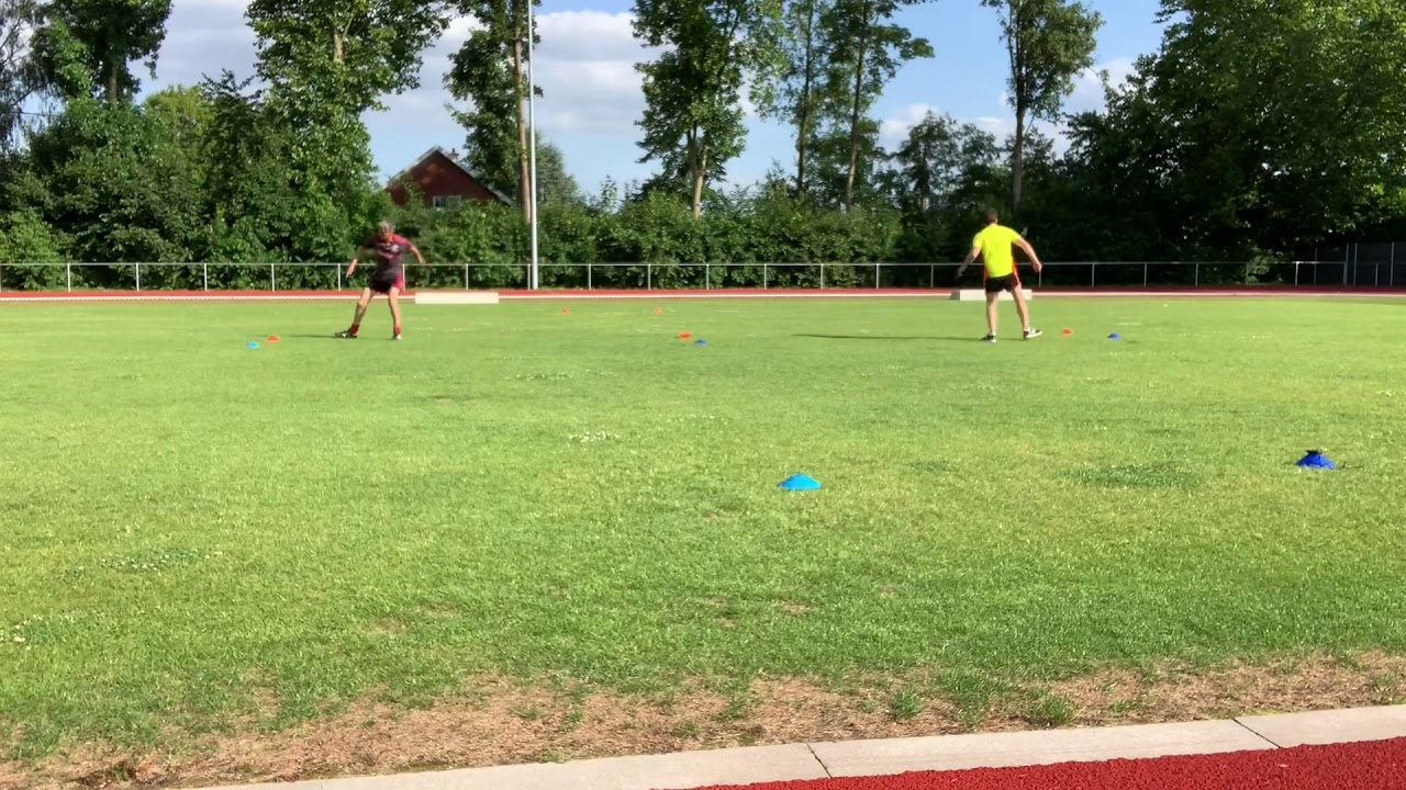 Agility: T-run - YouTube