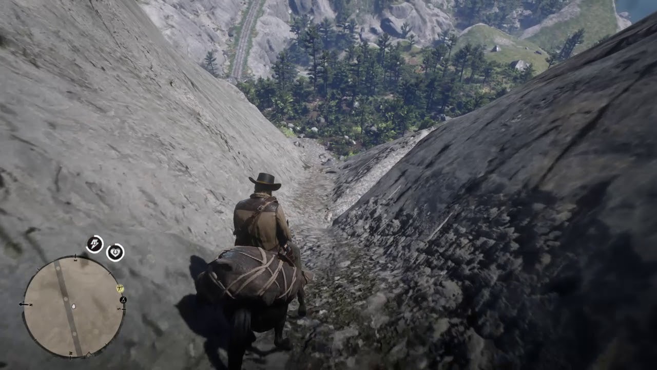 Red Dead Redemption 2 - Horse slide - YouTube
