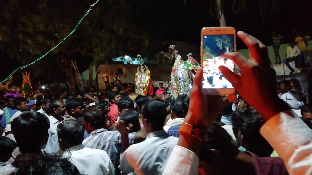 Peerla Panduga celebration at Shakhapur Y wanaparthy district 2018 ...