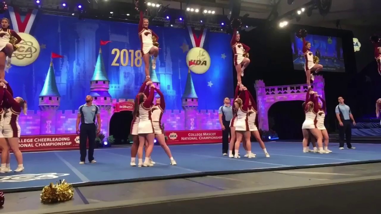 ULM CHEERLEADING PRE NATIONALS VIDEO 2018 - YouTube