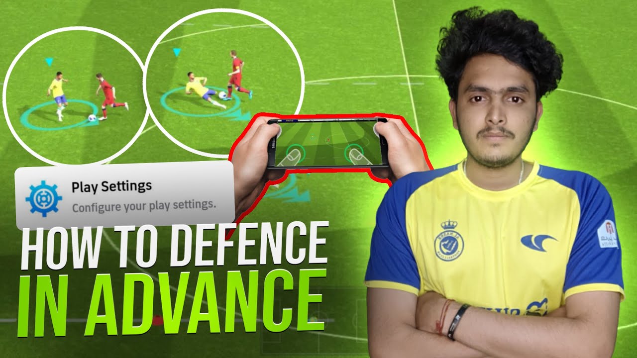 How To Defence In Touch And Flick TUTORIAL | efootball DEFENCS TIPS | # ...