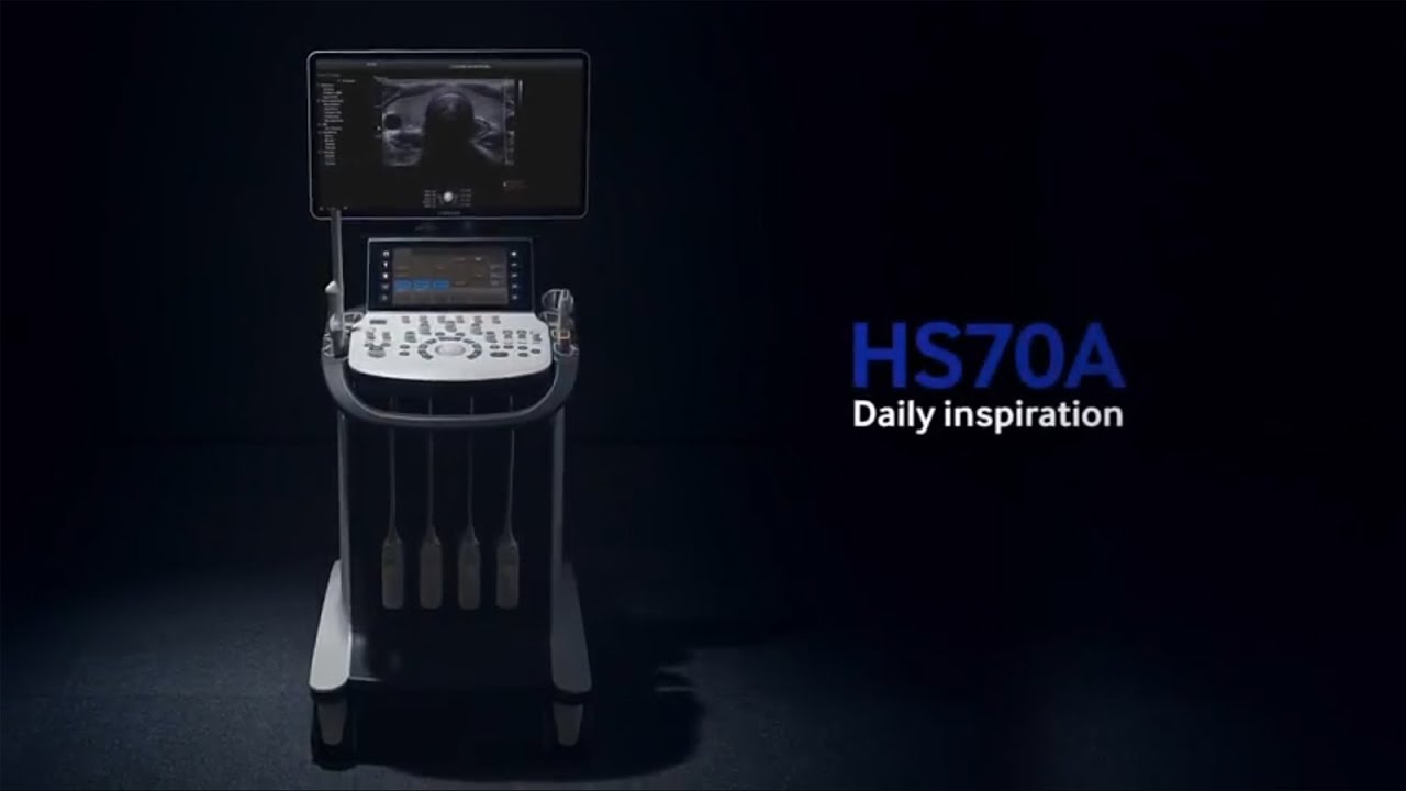 Samsung Medison HS70A - УЗИ сканер премиального класса - YouTube