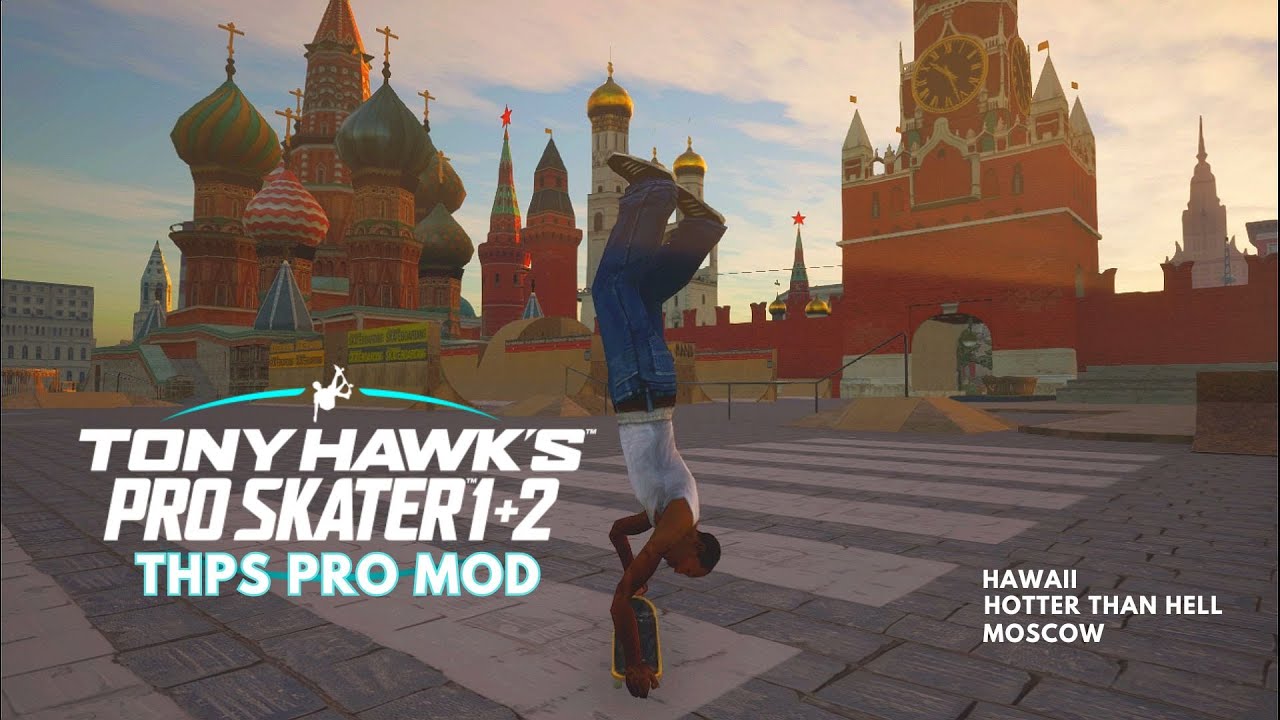 NEW THUG MAPS in THPS 1+2 (THPS PRO MOD) - YouTube
