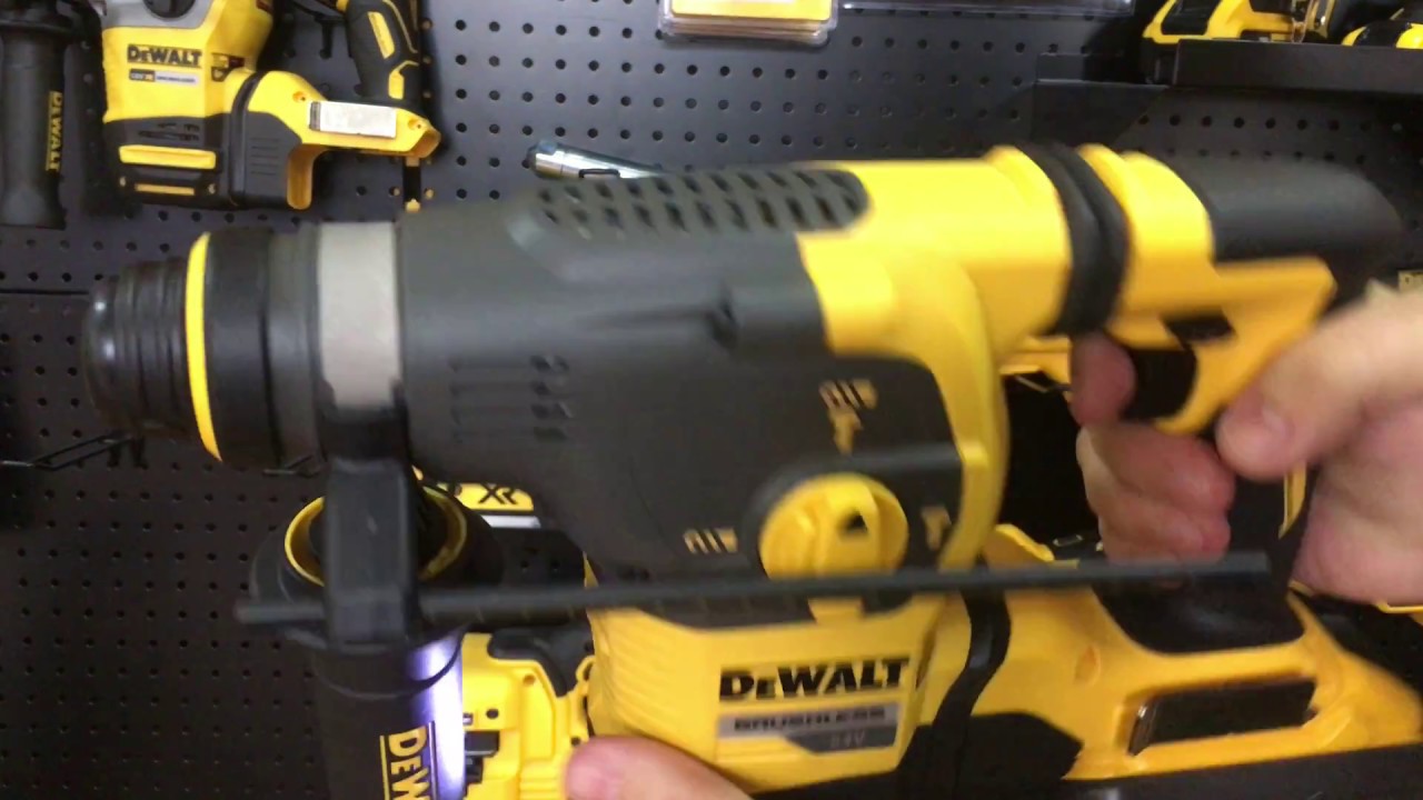 DeWALT DCH323 - kombihammer akku - akku kombihammer - YouTube