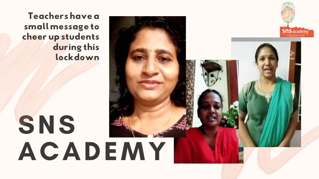 SNS Academy, A Fingerprint International CBSE School - YouTube