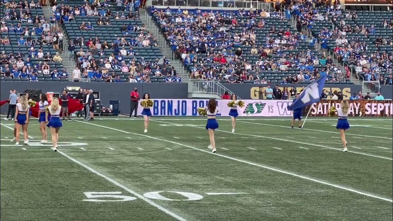 Winnipeg Blue Bomber Cheer/Dance Team 2022 -6 - YouTube