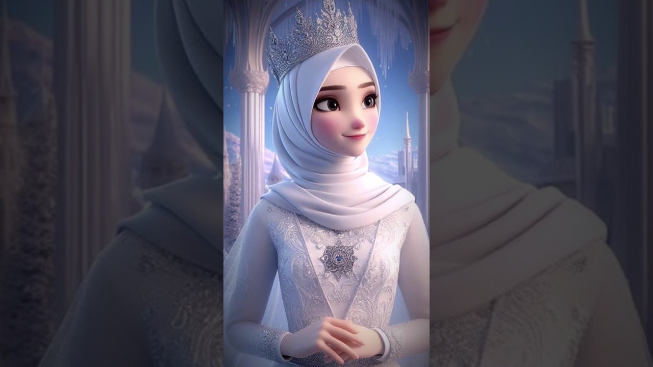 Princess Disney islamic version Rapunzel, Elsa, Anna, and Mulan # ...