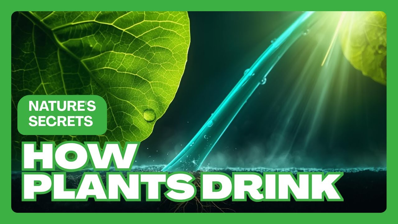 How Plants Drink Water: The Hidden Science Inside Roots & Leaves ...