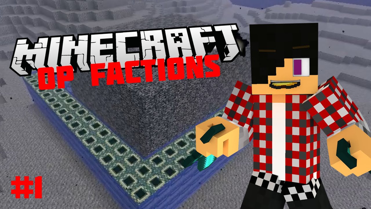 Minecraft: OP Factions - Part 1 - HEAVILY PROTECTED BASE! - YouTube