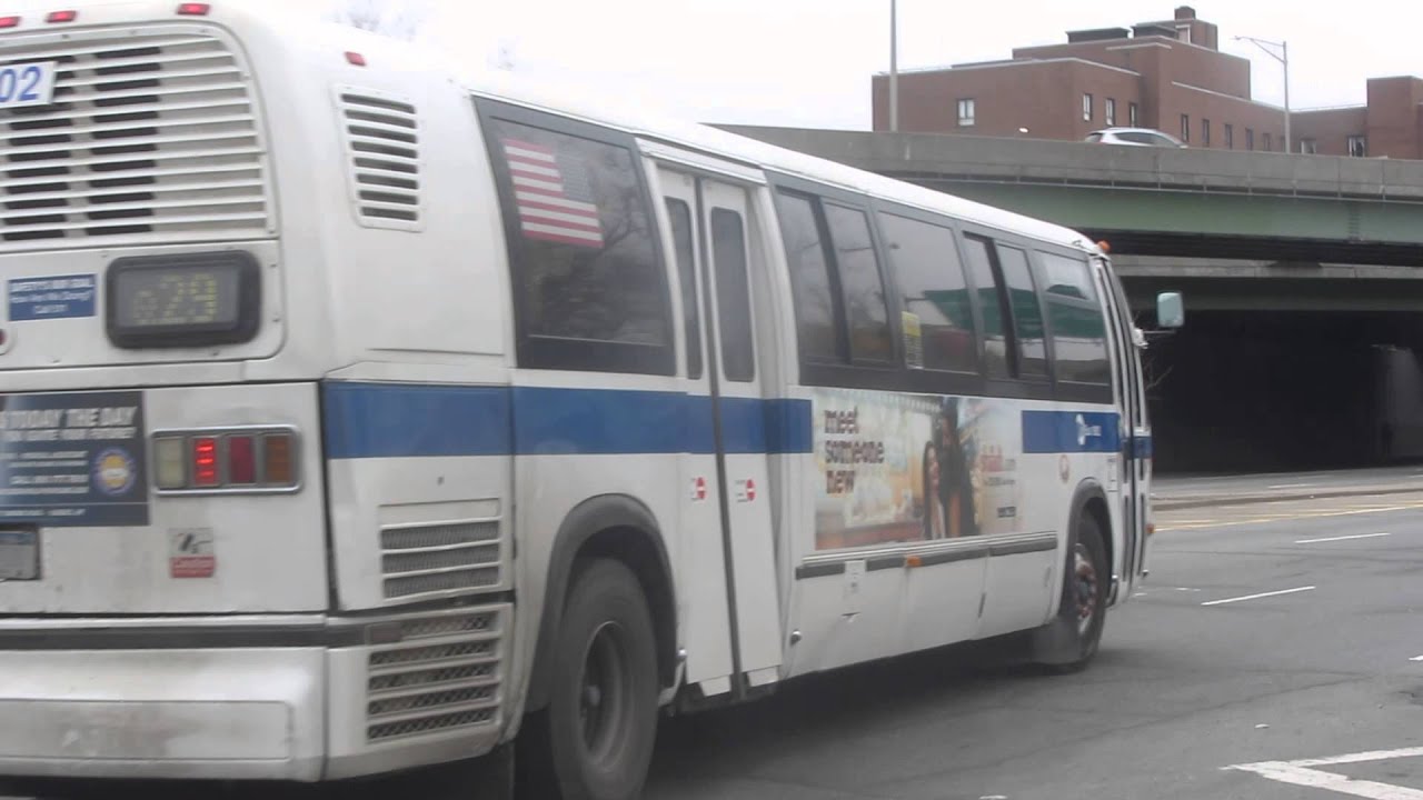1996 Novabus RTS #8902 on the Q29 At Hoffman Drive and Woodhaven Blvd ...