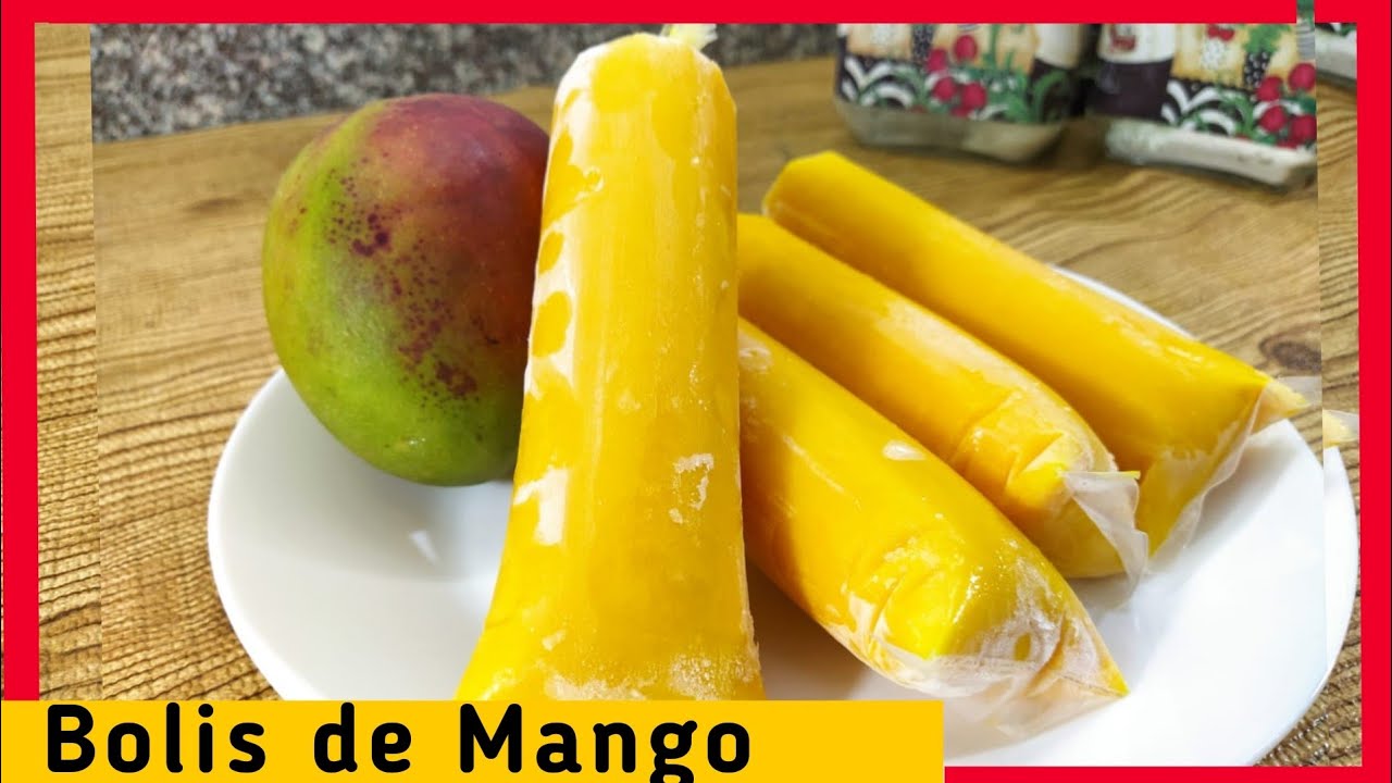 BOLIS DE MANGO/ SABORINES DE MANGO/ DELICIOSOS HELADOS CASEROS CREMOSOS ...