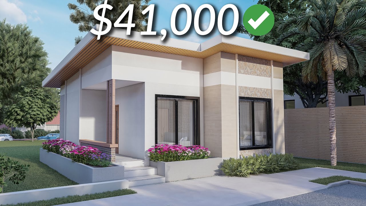 (8x8 Meters) Modern House Design | 3 Bedroom House Tour - YouTube