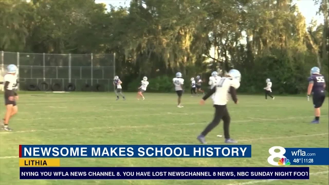 the Newsome Wolves football team will play in its first regional final ...