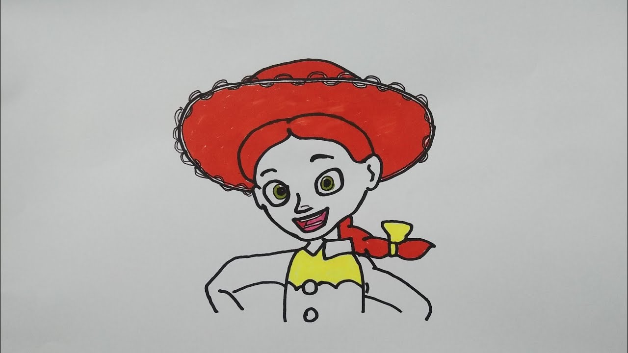 How to Draw Jessie | Jessie | Step by step | Drawing Guide | Trends ...