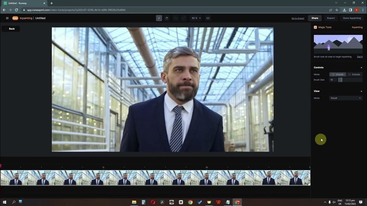 Inpainting: Remove any Object From Video in Runwayml Lecture no.8 - YouTube