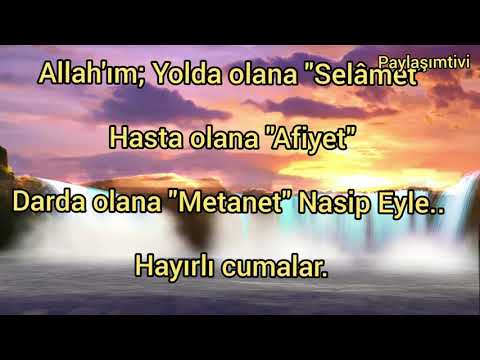 HAYIRLI CUMALAR 🌹 VİDEOLU MESAJ - Whatsapp Durum Video - Dini Kısa Videolar