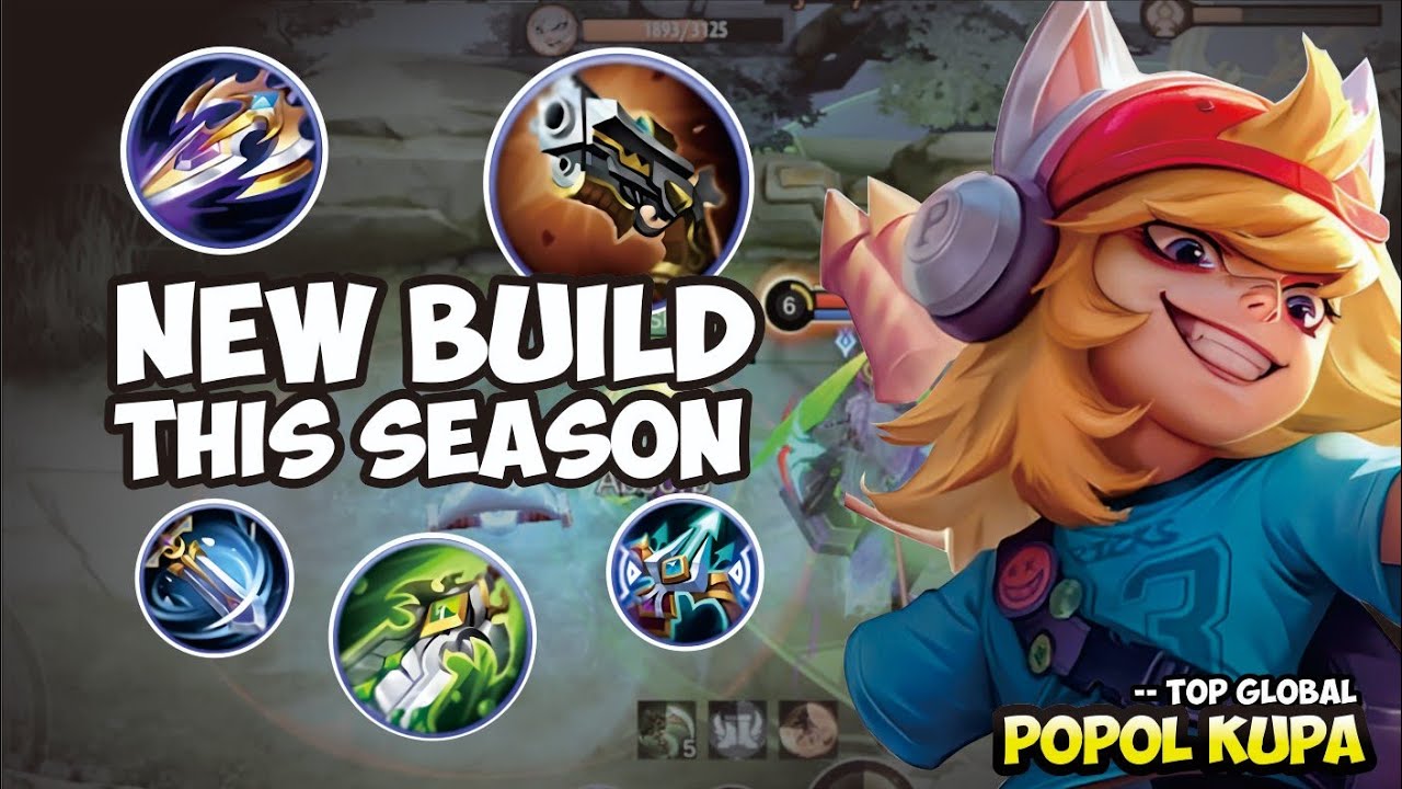 NEW SEASON NEW BUILD NEW EMBLEM FOR POPOL AND KUPA | BEST GAMEPLAY TOP ...