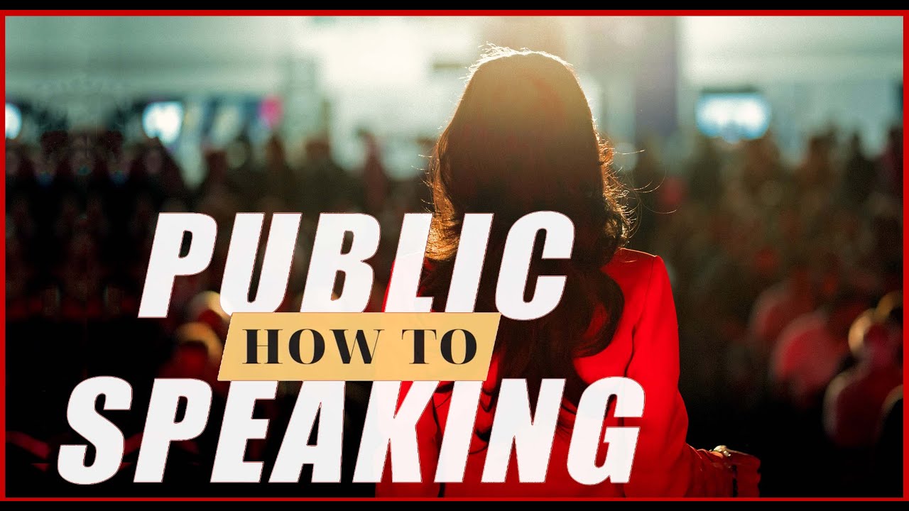 How To Attempt Public Speaking and Not Fail! - YouTube