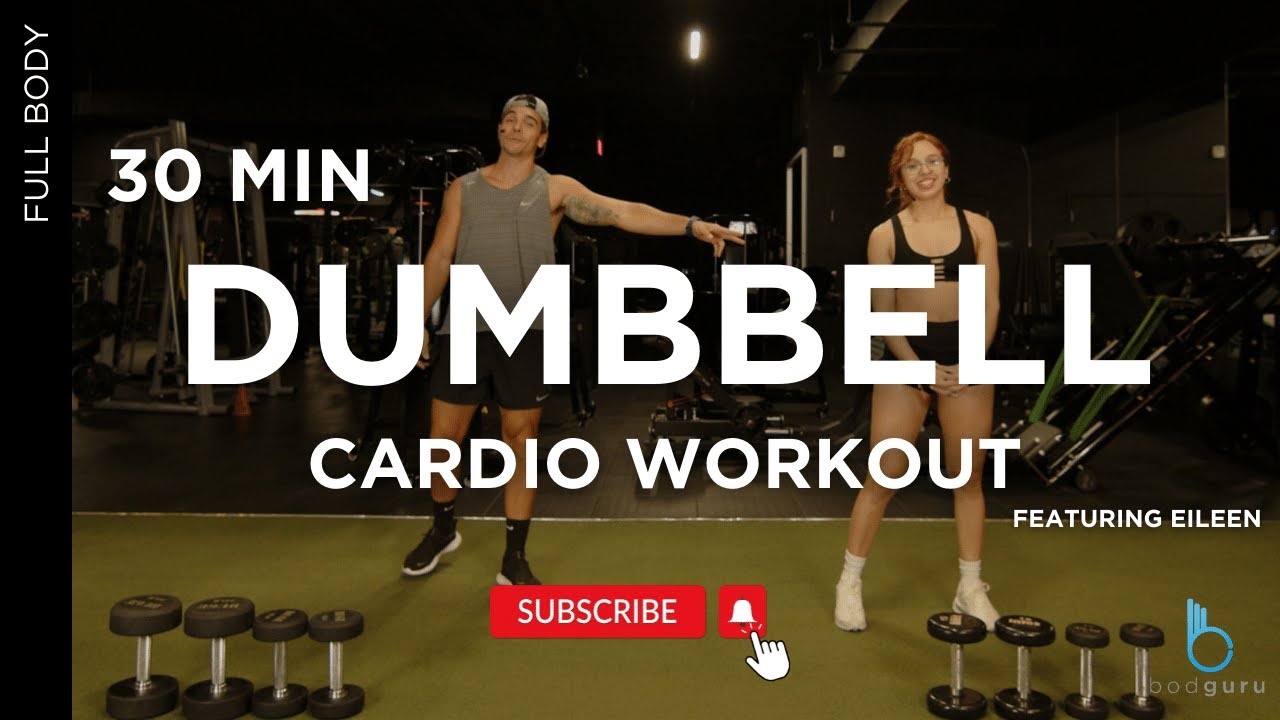 Dumbbells and Cardio 30 Minute Workout - Full Body - YouTube