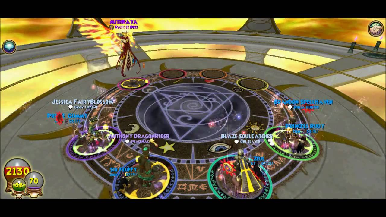 Wizard101 - Celestian Final Boss!!! - YouTube