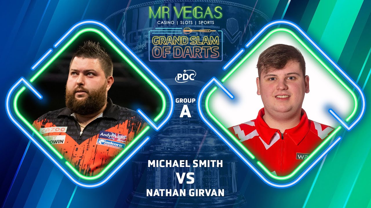 PDC Grand Slam of Darts 2023 11 11 - Michael Smith vs Nathan Girvan ...