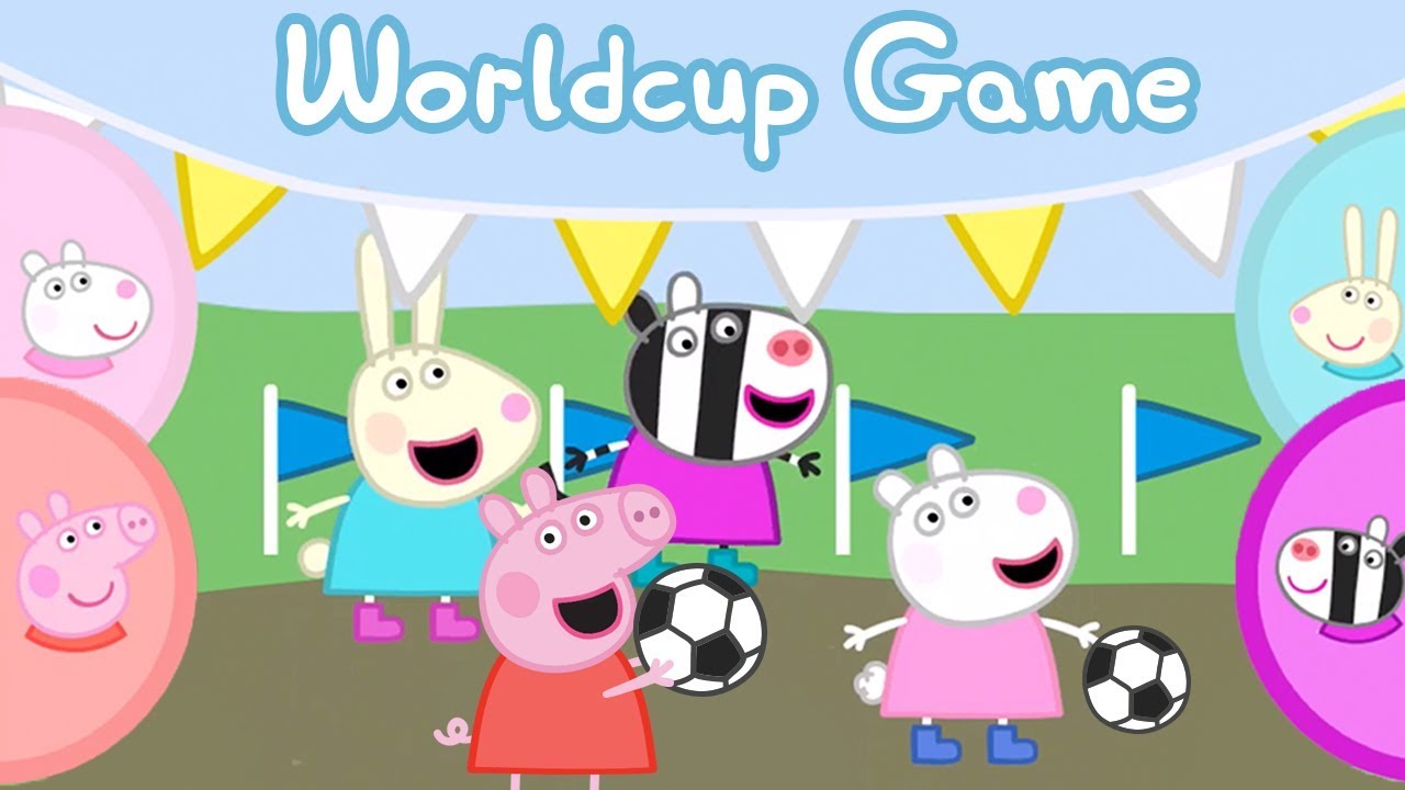 Peppa Pig App | World of Peppa Pig - Worldcup Sports Special | Game for ...