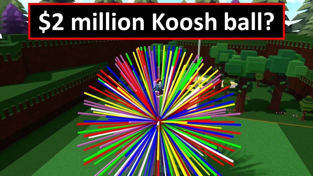 Spent $2 million gold while driving a giant Koosh ball - YouTube