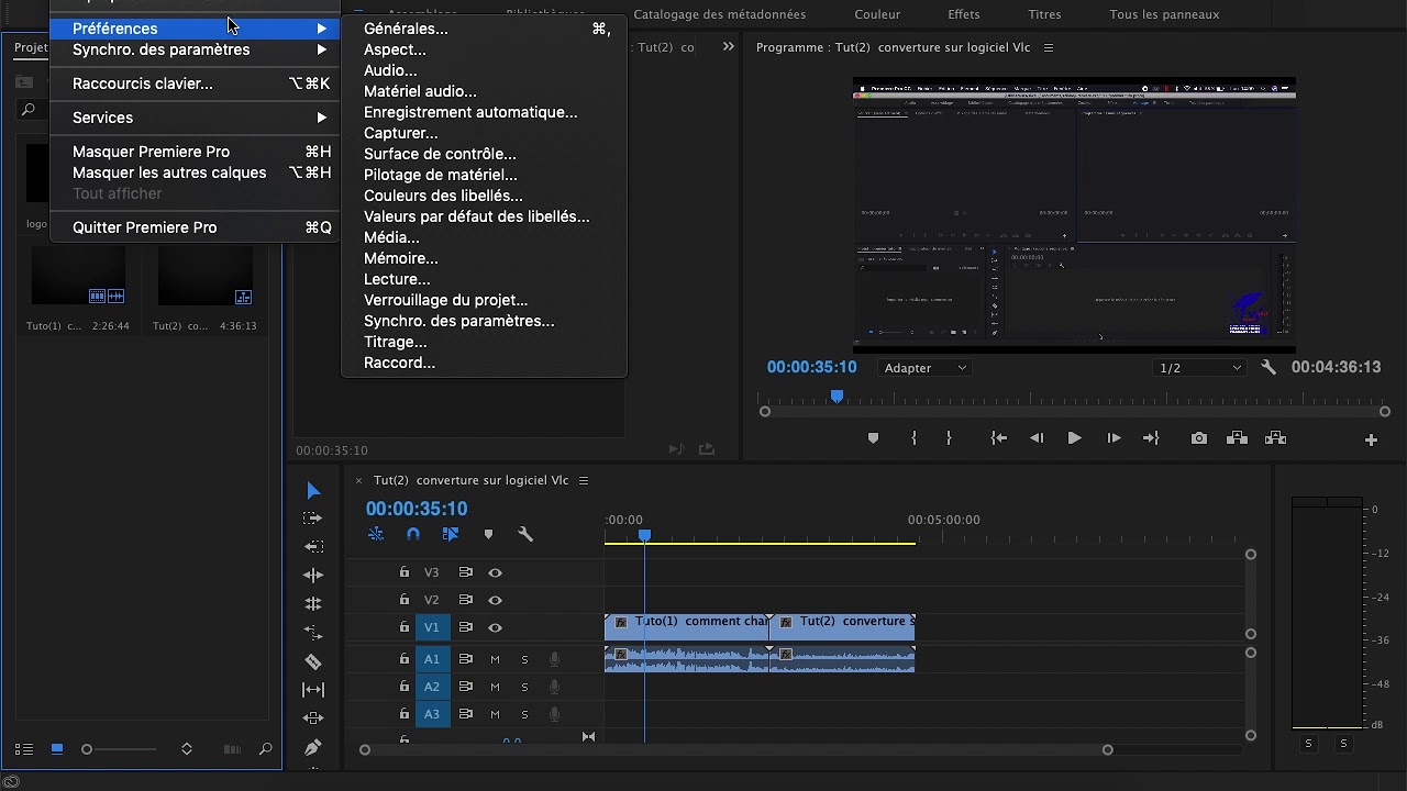 Tuto wolof: Media Cache Files adobe premier pro - YouTube