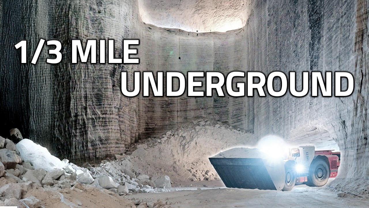 The Hidden World of Underground Salt Mining - YouTube