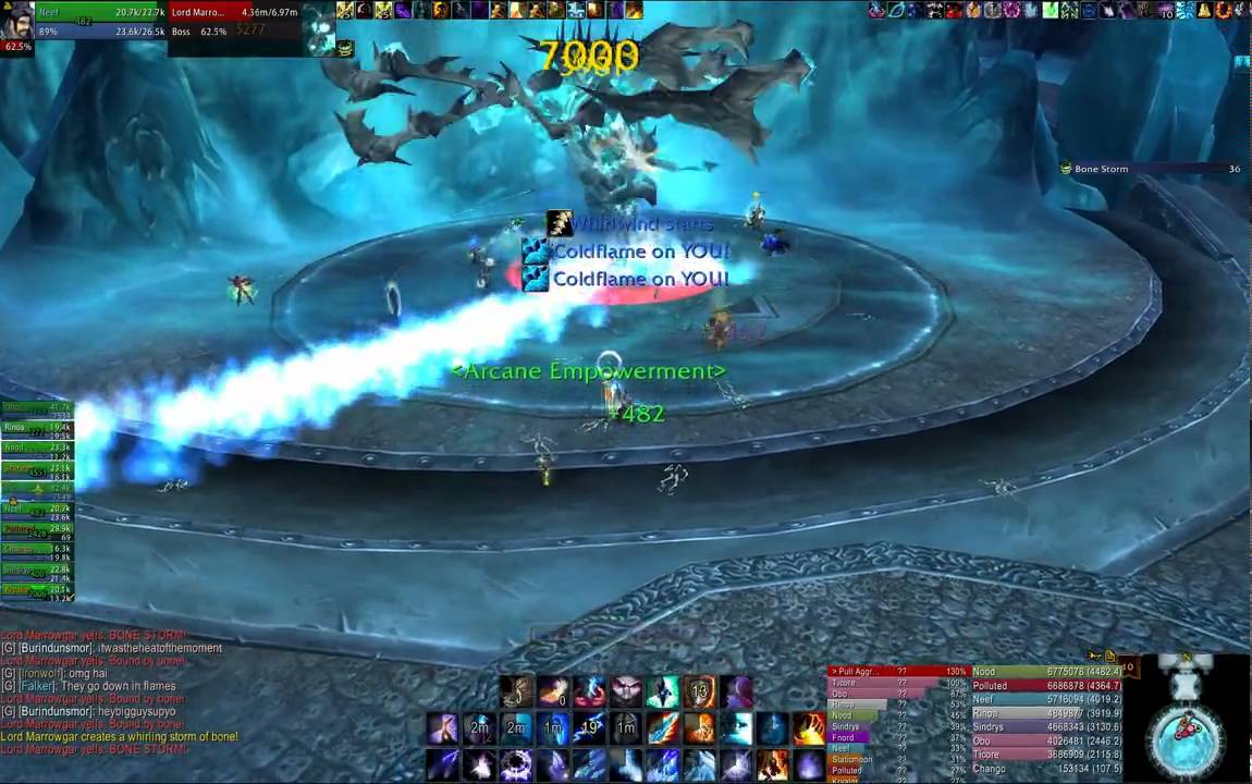 Icecrown Citadel 10man - Lord Marrowgar - YouTube