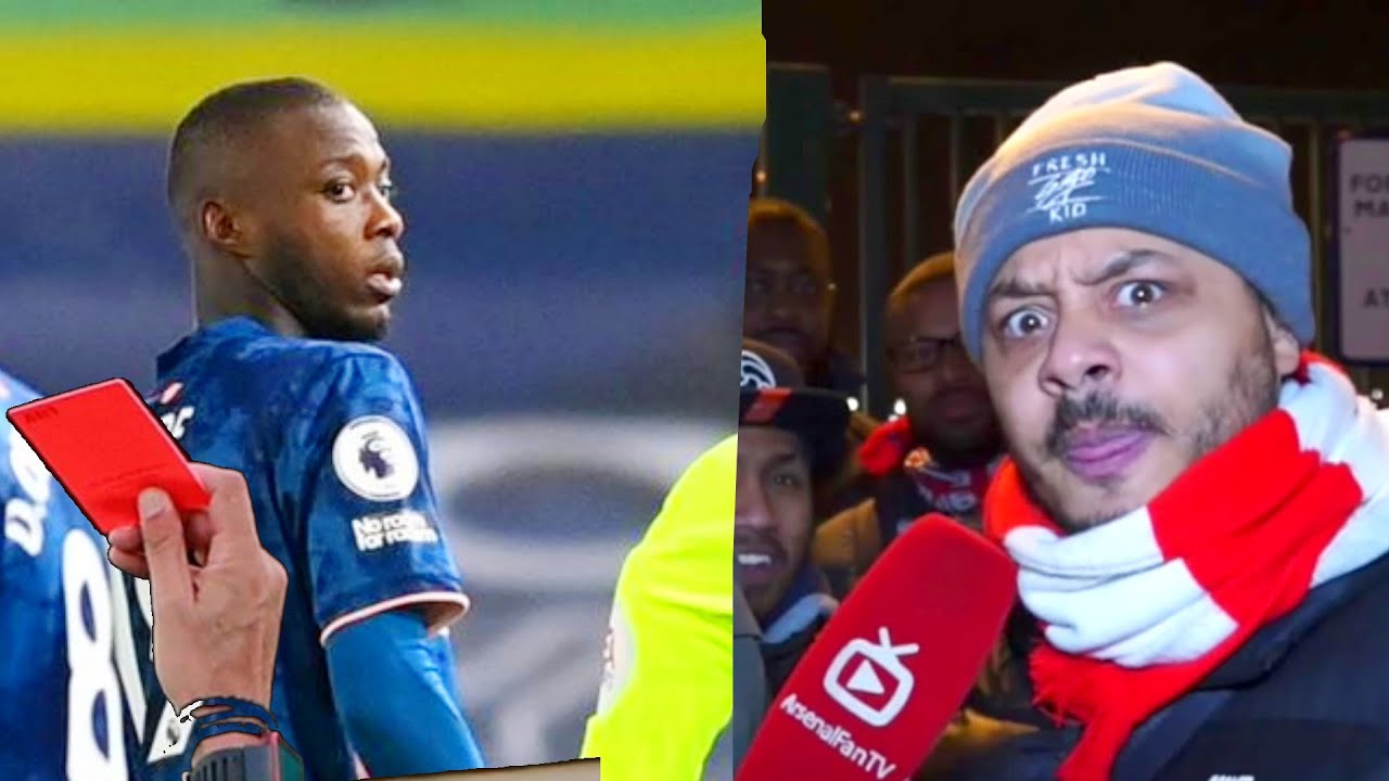 WHAT FANS WROTE ABOUT NICHOLAS PEPE AFTER UGLY RED CARD -Nicholas Pepe ...