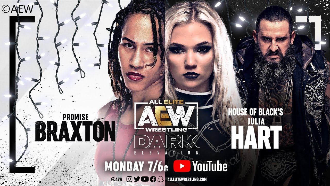 Julia Hart vs Promise Braxton / Singles Match / AEW Dark: Elevation #95 ...