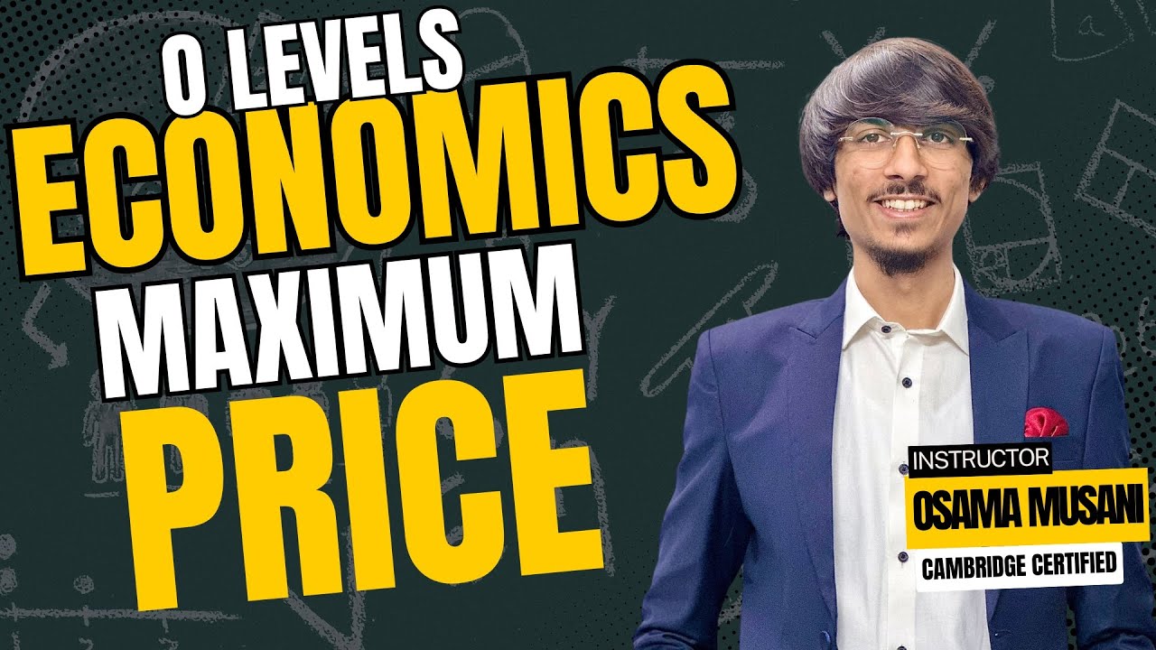 Economics O level 2281 IGCSE 0455 | Maximum Price | Government Intervention | Market Failure ...