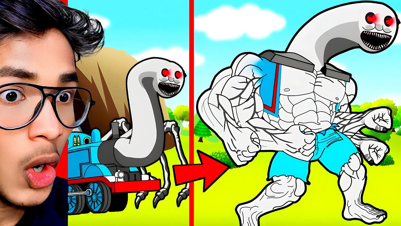 CURSED Thomas The Train becomes The STRONGEST - YouTube