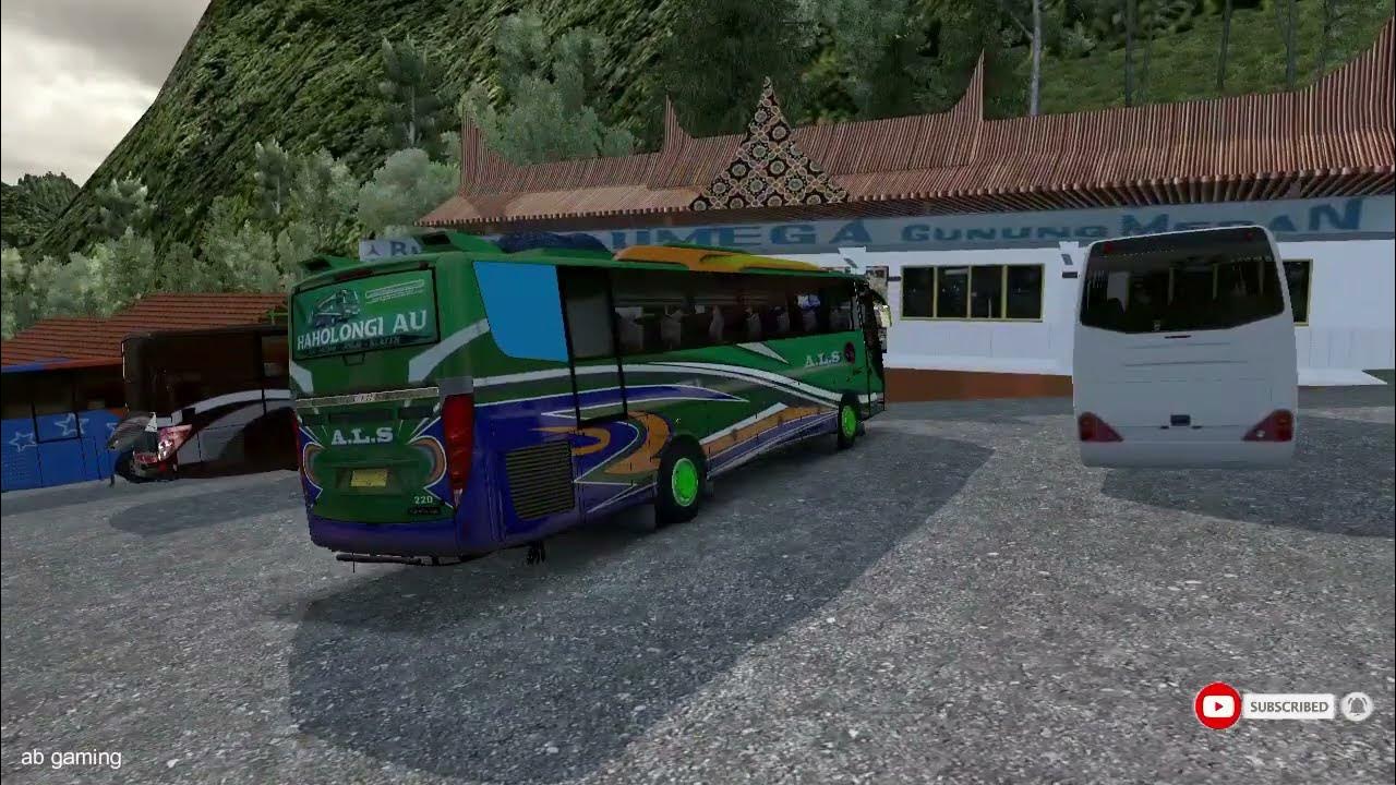 Lagu Minang Enak di Dengar dalam Perjalanan Trip Bus ALS 220 || ets2 bus mod indonesia - YouTube