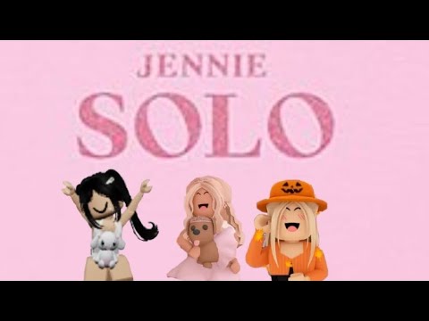 Jennie Solo MV ️ |Roblox |Cover |#roblox #blackpink - YouTube