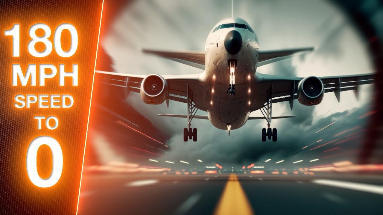 The Invention that Stops Aircraft speed from 180 mph to 0 . - YouTube