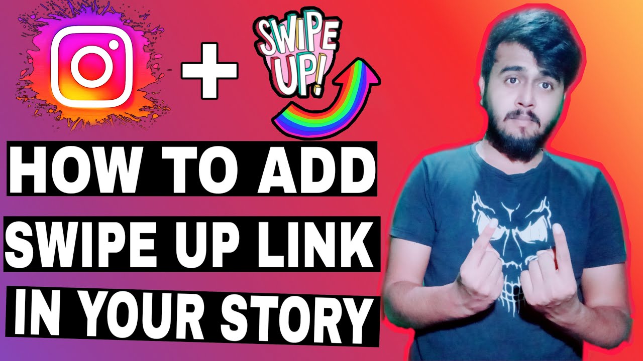 How To Add SWIPE UP Link In Instagram Story WITHOUT 10k Followers YouTube how-to-add-swipe-up-link-in-instagram-story-without-10k-followers-youtube