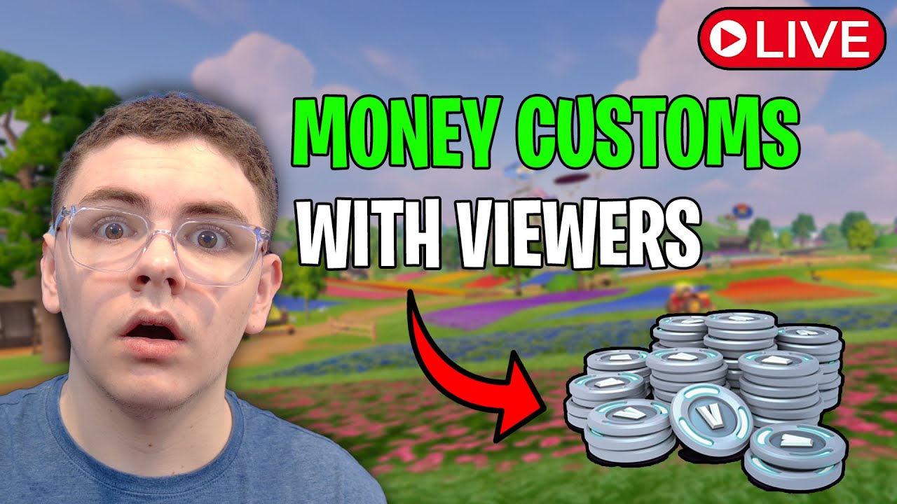 Fortnite Coin Customs For Prizes! - YouTube