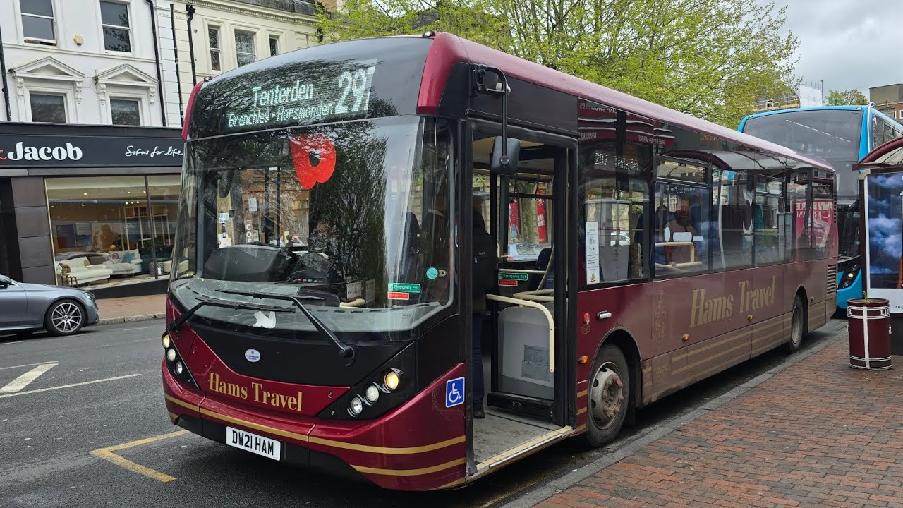 Hams Travel ADL Enviro 200 MMC DW21 HAM Route 297 - YouTube