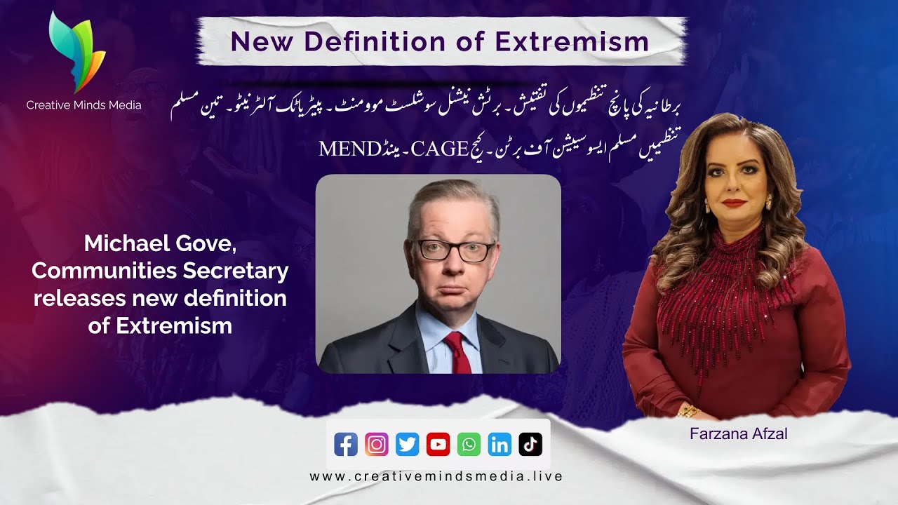 What is Michael Gove's new definition of 'extremism', and what does it ...