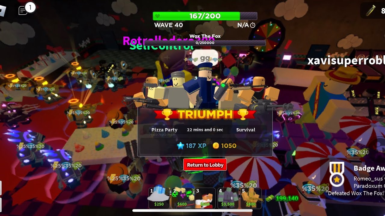 Beating Pizza Party Map On TDS roblox YouTube beating-pizza-party-map-on-tds-roblox-youtube