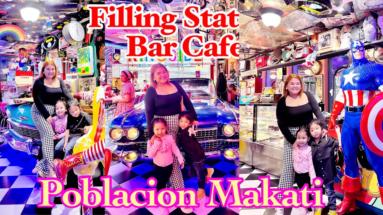 Filling station bar cafe / poblacion makati / inside tour - YouTube