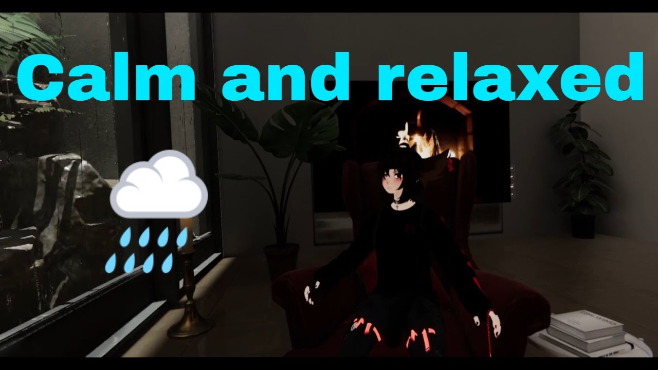 Relaxing with The master Vrchat Hypnotist, and the sound of the rain ...
