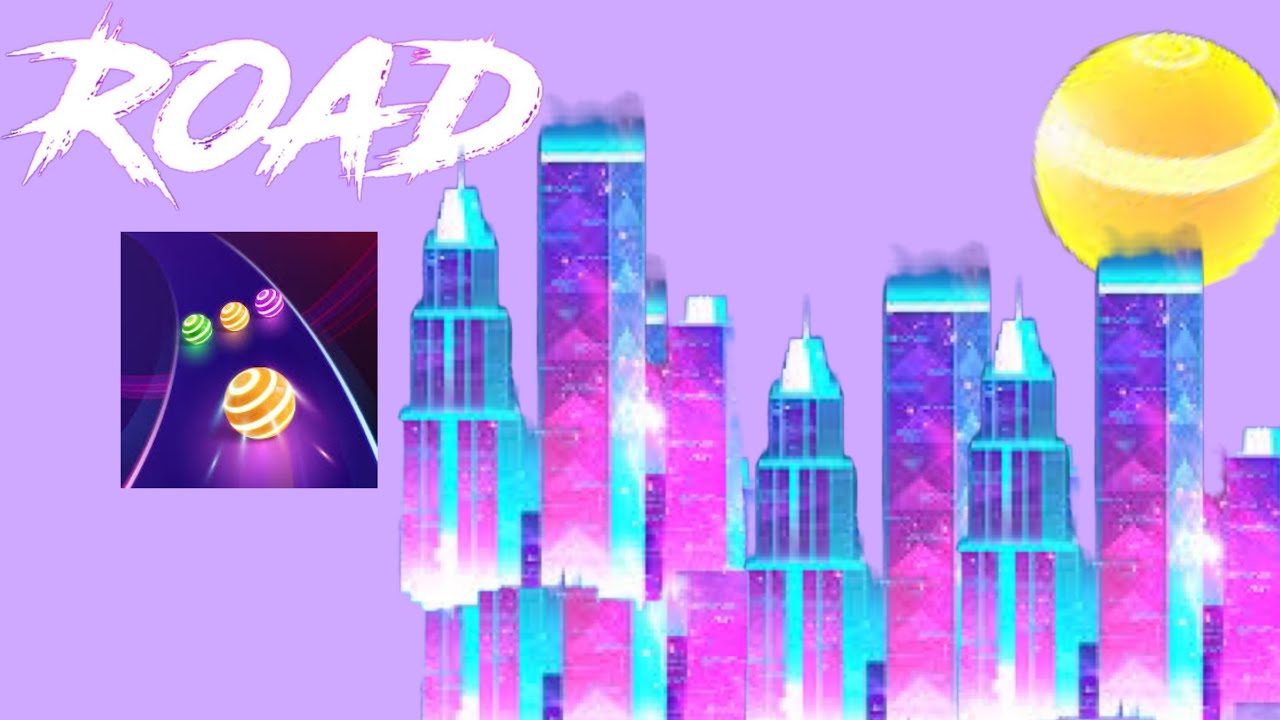 Playing Dancing Road Color Ball Run for kids - YouTube