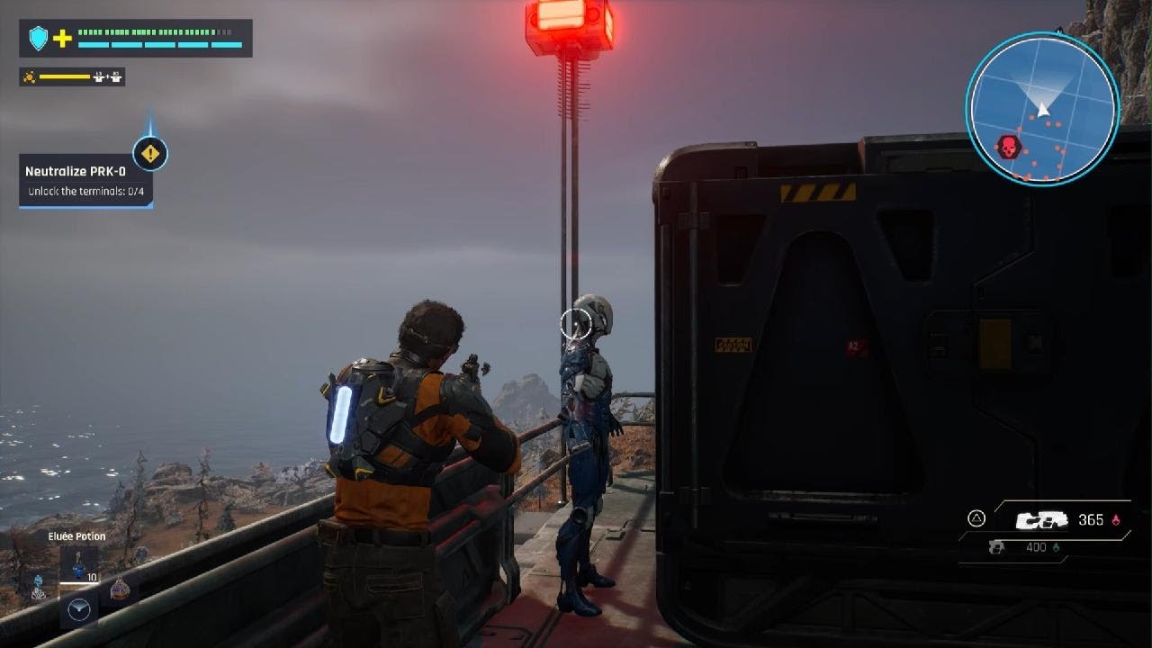 Outcast - A New Beginning - T-posing robot - YouTube