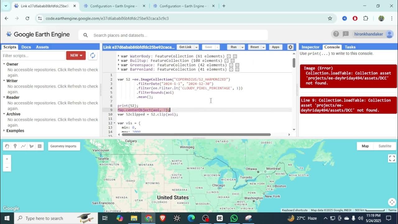 Google Earth Engine Tutorial Bangla - YouTube