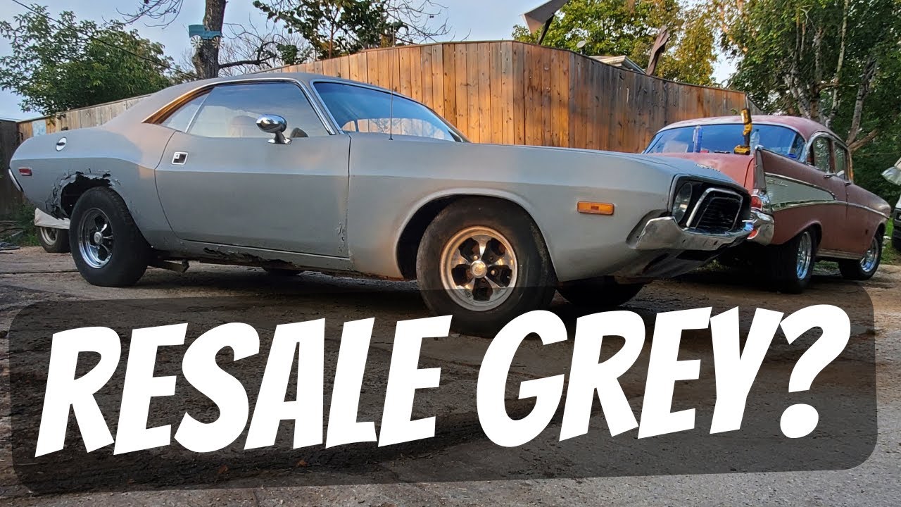 Primer Fixes All! 1972 Challenger Ready For A New Home - Ratty Muscle ...
