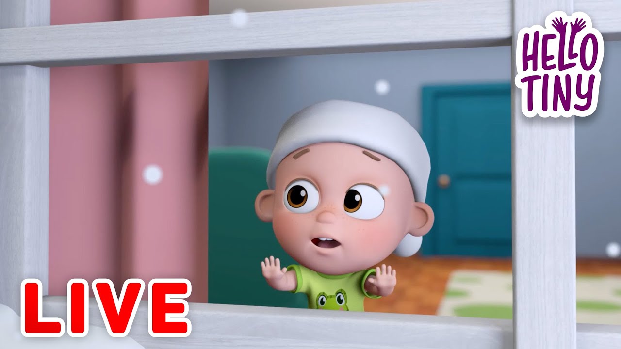 🔴 LIVE 🎅 İyi tatiller! 🎄 Çocuklar ve Bebekler için En İyi Tekerlemeler ...