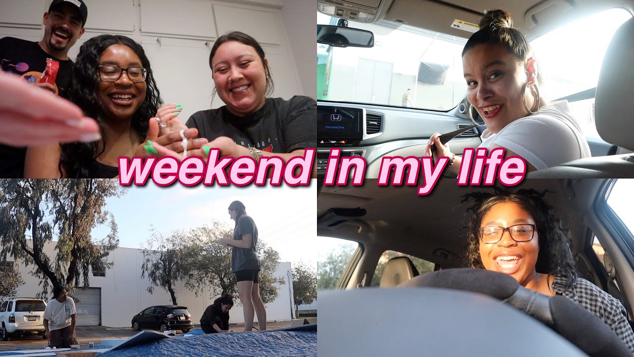 weekend in my life vlog - YouTube